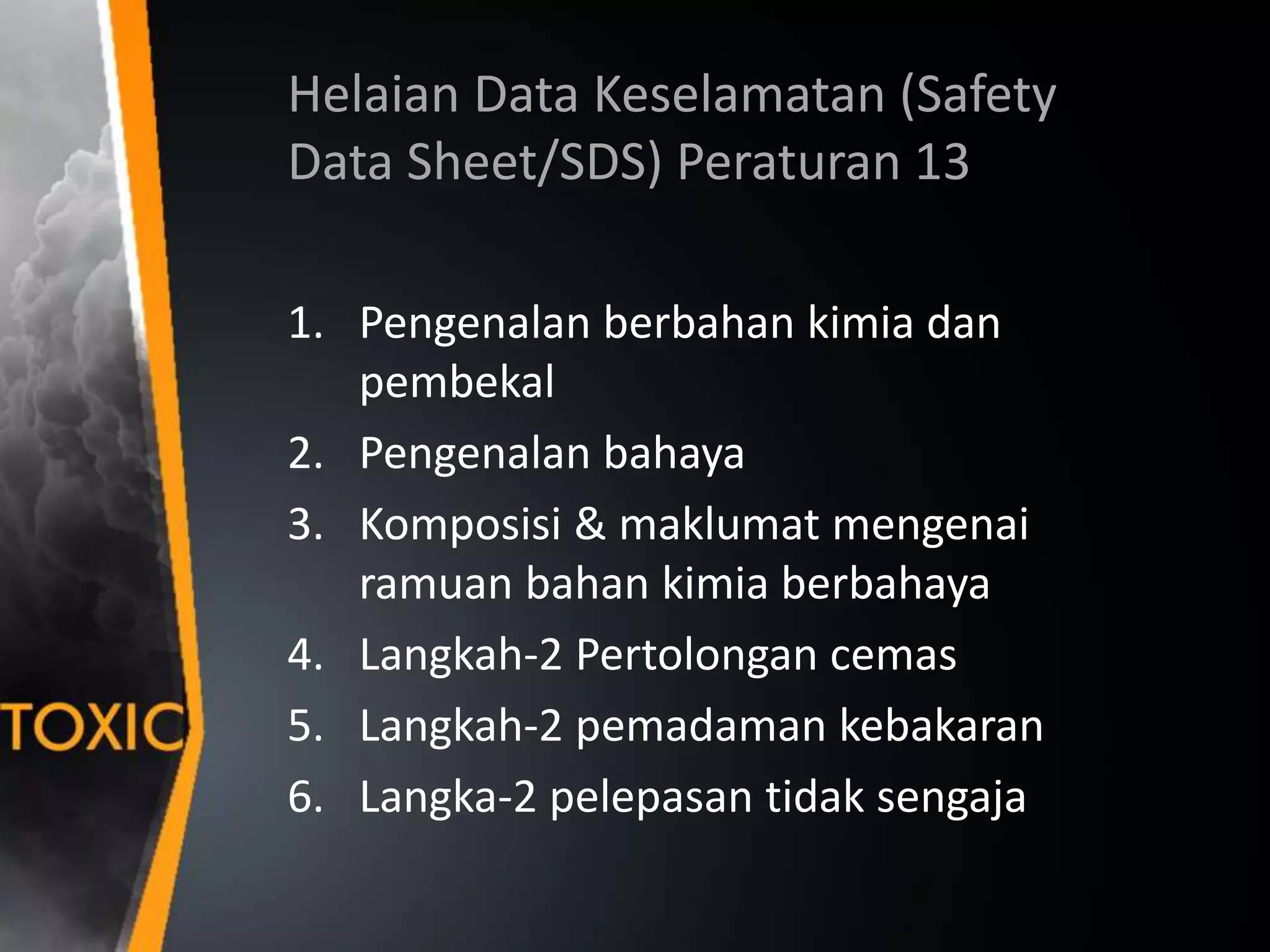 Class - Classification, Labelling and Safety Data Sheet of Hazardous ...