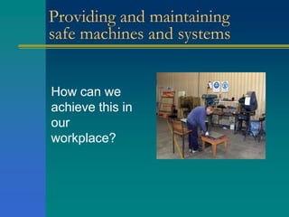 Awareness on housekeeping and safety measures in work place | PPTX