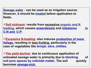 Sewage and sludge as waste material | PPT