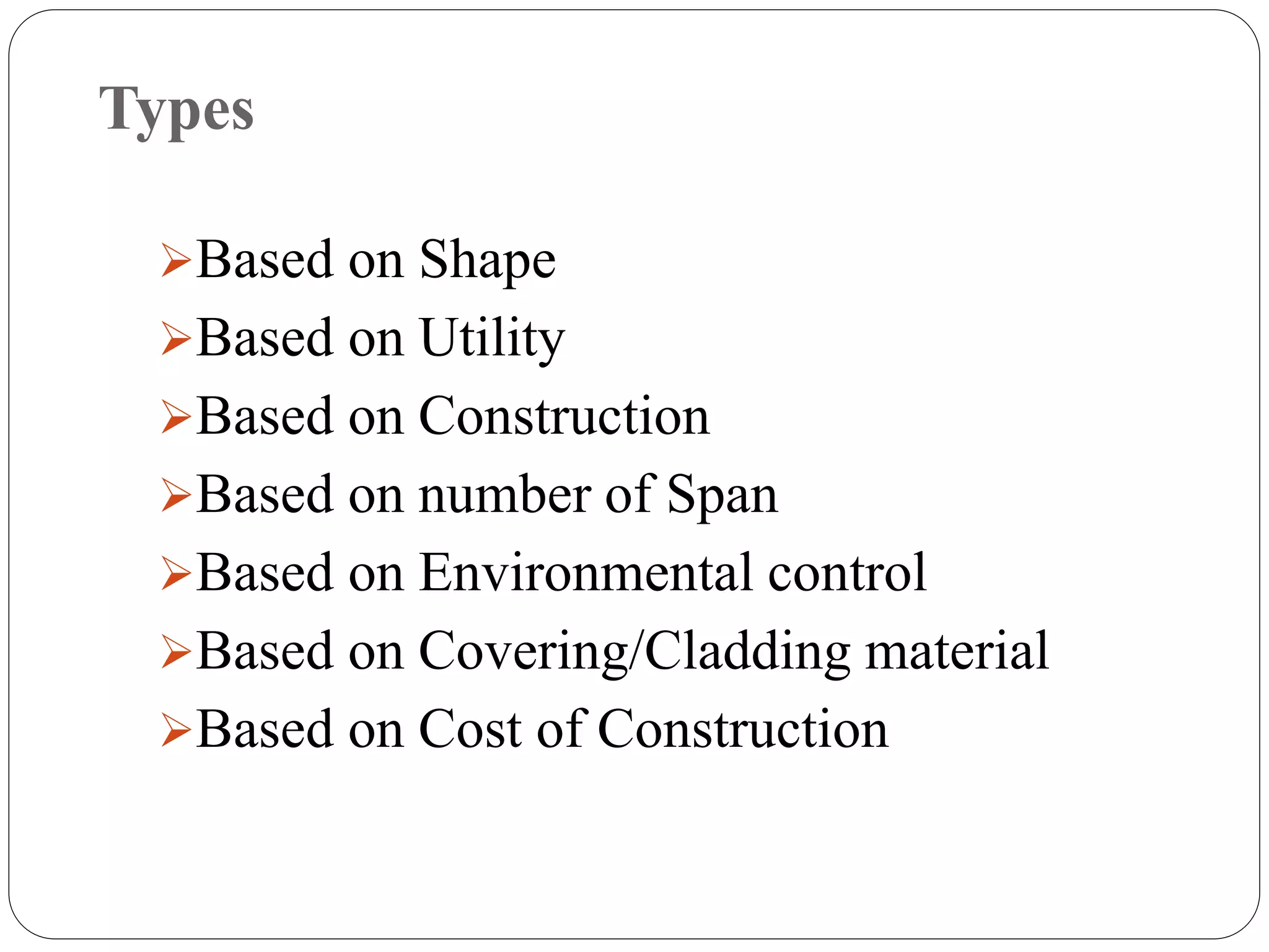 Class 2 Types of green house | PPTX