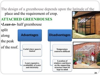 Class 2 Types of green house | PPTX