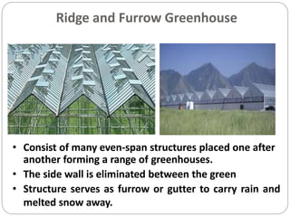 Class 2 Types of green house | PPTX