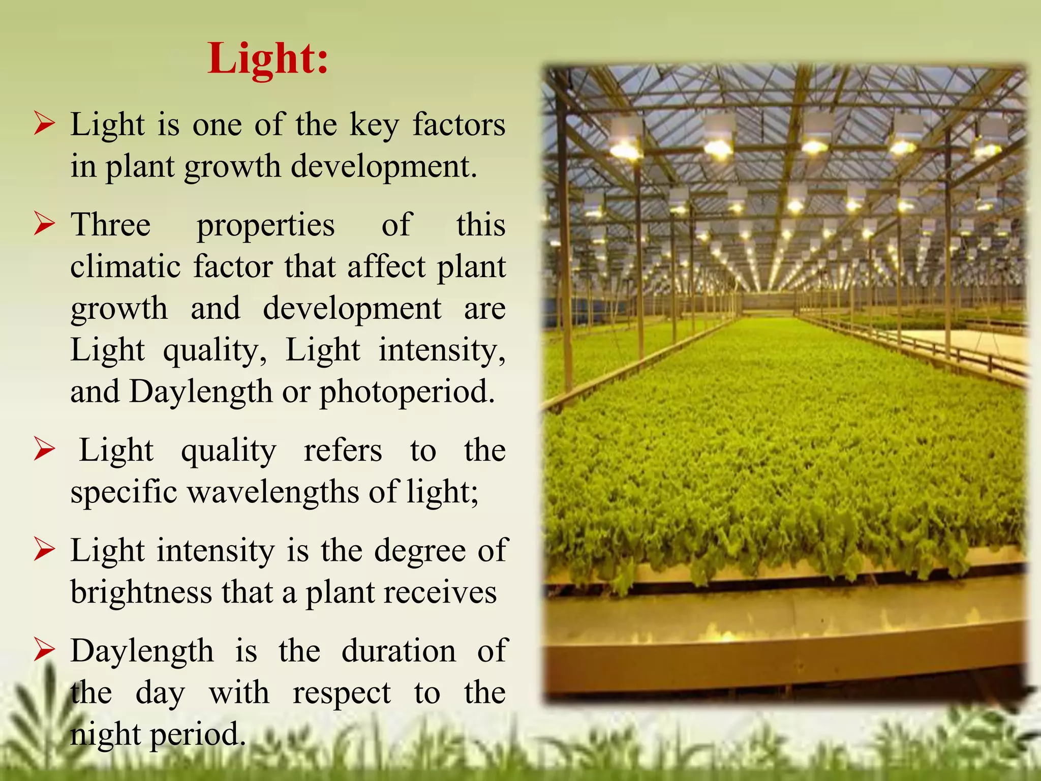 Class 3 plant response to gh & equipments used | PPT