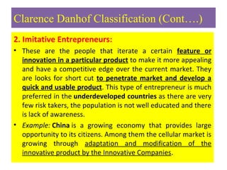 Class 4-classification of entrepreneurs | PPT