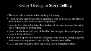 color psychology in Films, Importance of Color in movies | PPT