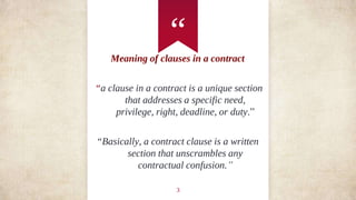 Class-4-Drafting of various important clauses in a contract.pptx
