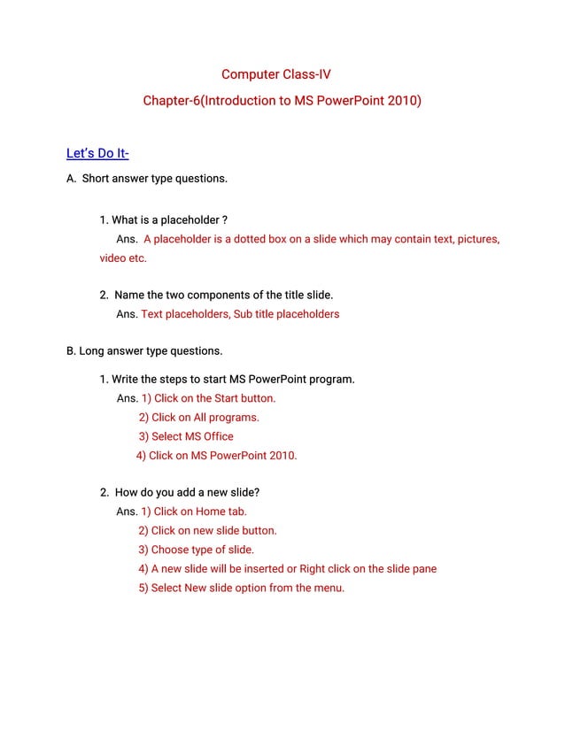 Class 4 ch-6(2) | PDF