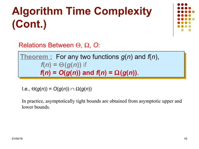 Specification and complexity - algorithm | PPT | Programming Languages ... Specification and complexity - algorithm | PPT | Programming Languages ...
