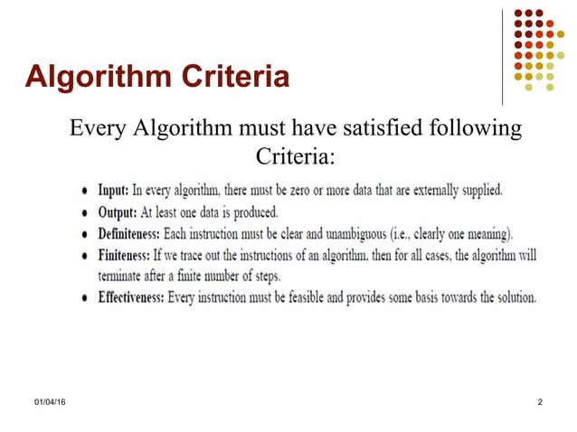 Specification and complexity - algorithm | PPT Specification and complexity - algorithm | PPT