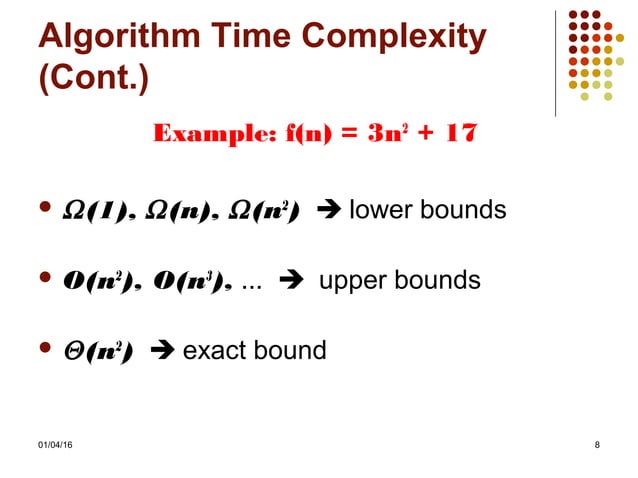 Specification and complexity - algorithm | PPT Specification and complexity - algorithm | PPT