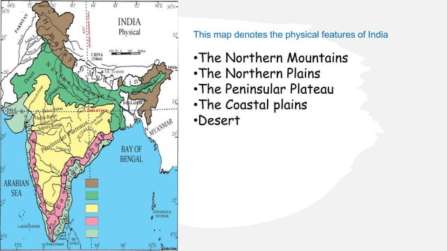 Class 5 Subject - EVS, CH - Our India - Physical Diversity | PDF