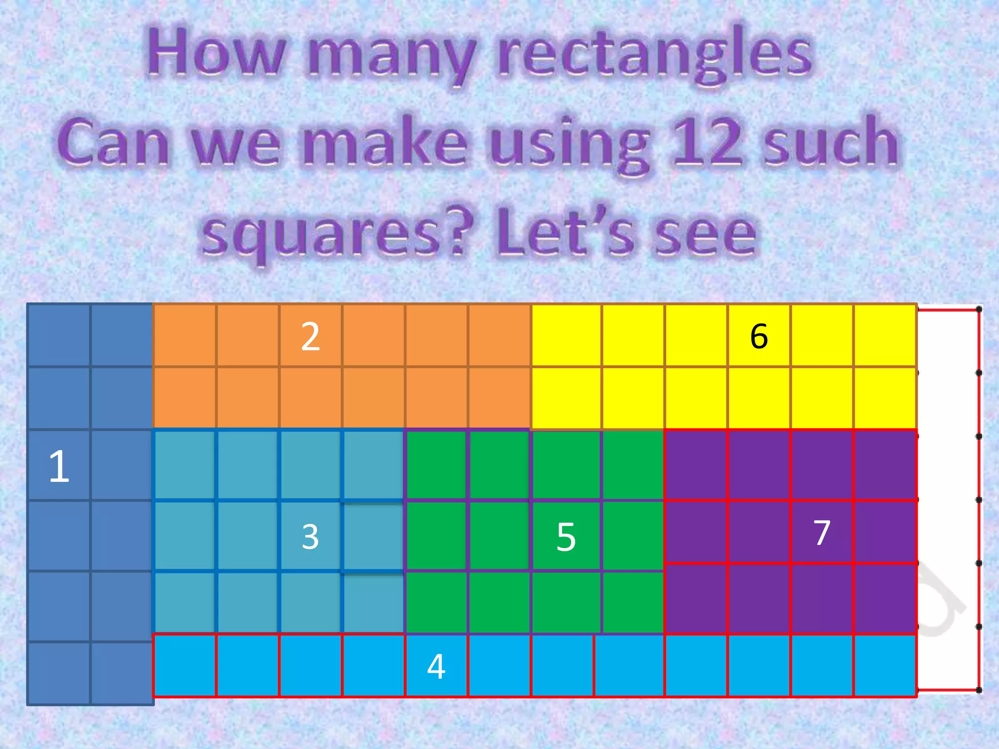 Class 5th(maths) how many squares ppt | PPTX