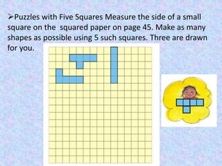 Class 5th(maths) how many squares ppt | PPTX