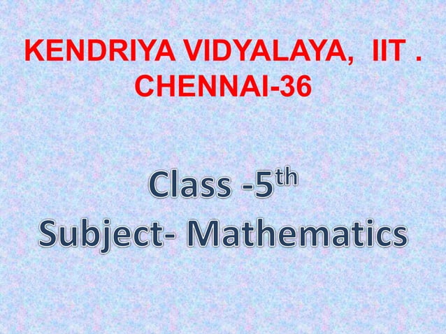Class 5th maths How Many Squares Ppt Class 5th maths How Many Squares Ppt