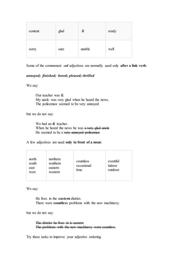 Class 6-order-of-adjectives | DOCX