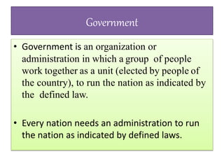 Government Definition