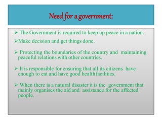 what is government | PPTX