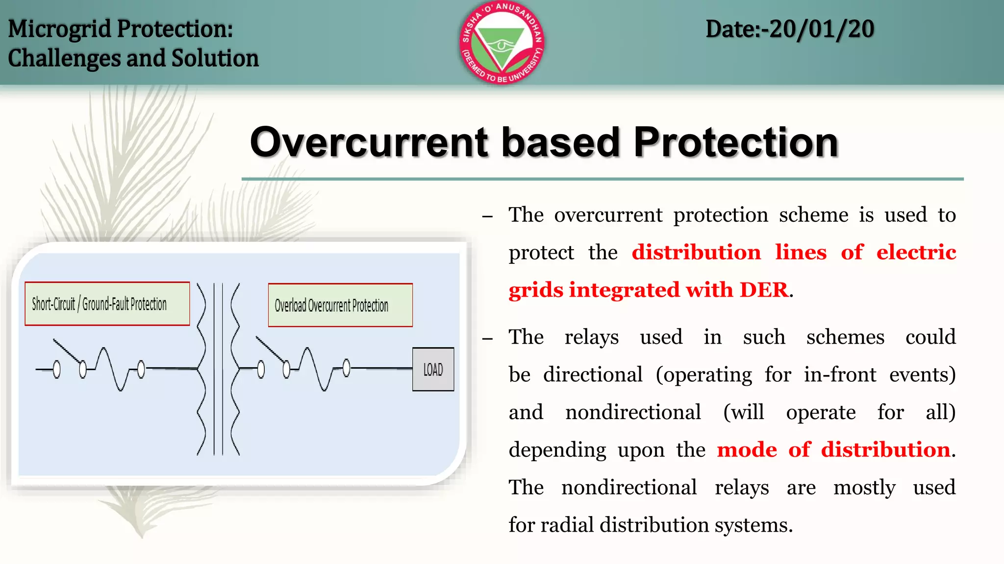Microgrid Protection: Challenges and Solution | PPTX