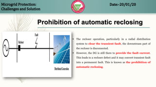 Microgrid Protection: Challenges and Solution | PPTX