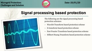 Microgrid Protection: Challenges and Solution | PPTX | Gas and Electric | Home Utilities