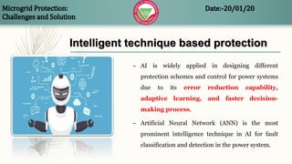 Microgrid Protection: Challenges and Solution | PPTX