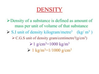CLASS 8 PHYSICAL QUANTITY & MEASUREMENT | PPTX