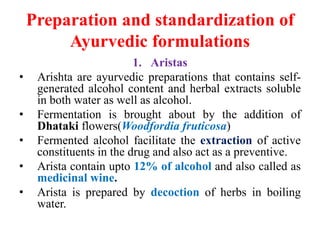 arista, asava. Regarding cognosy in pharmacy | PPTX