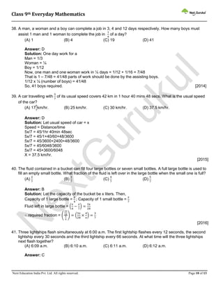 Class 9-maths-olympiad-everyday-mathematics-previous-years-papers-with ...