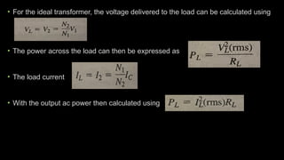 CLASS-A POWER AMPLIFIERS for ECE ECT.pptx