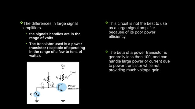 CLASS-A POWER AMPLIFIERS for ECE ECT.pptx