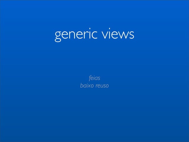 Django Class Based Views Ppt 5189
