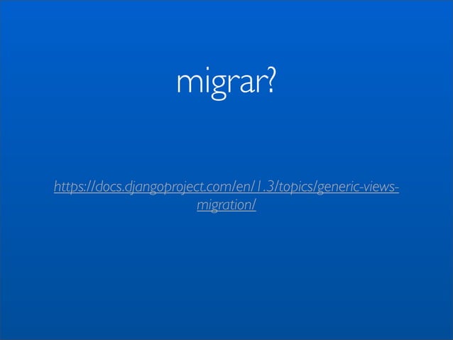 Django Class Based Views Ppt