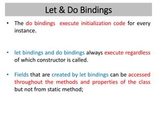.NET F# Class constructor | PPTX