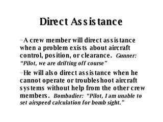 Class Crew Coordination | PPS