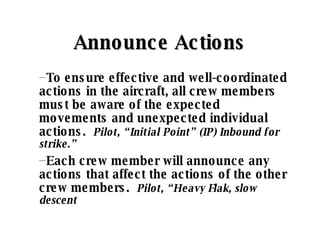 Class Crew Coordination | PPS