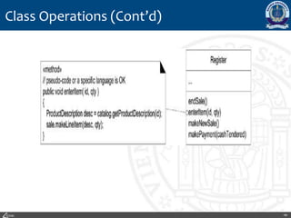 Descriptions of class diagrams in software | PPT