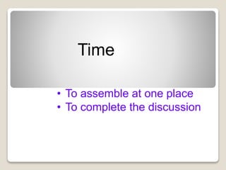 Class Discussion Class V | PPTX