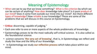 class - epistemology.pptx
