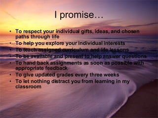 Class Expectations Ii | PPT