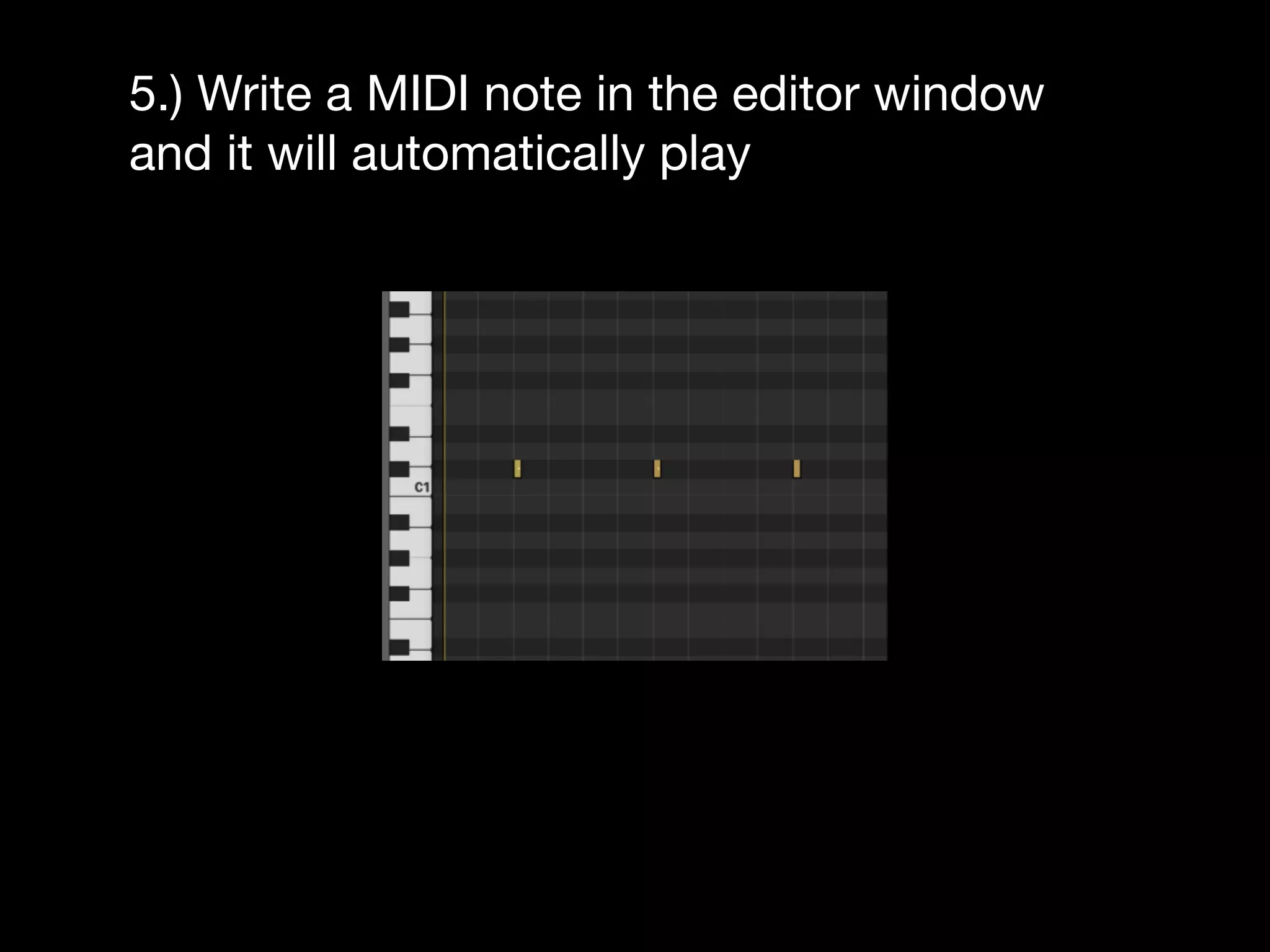 MIDI DAW II - Class EXS | PPT