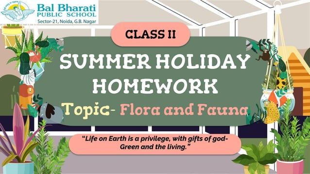 CLASS-II-SUMMER-HOLIDAY-HOMEWORK.pdf 2nd | PDF