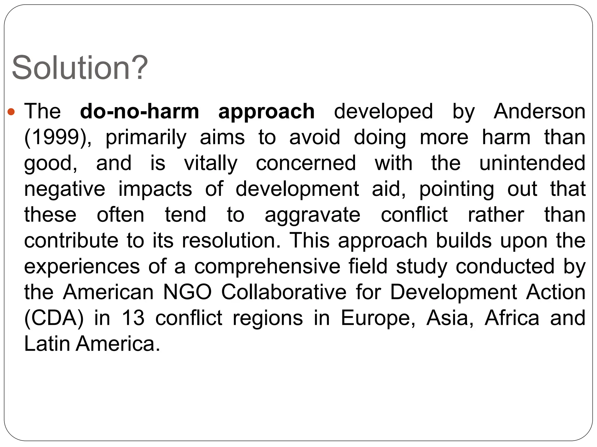 Class-Lecture-4 conflict and development | PPTX