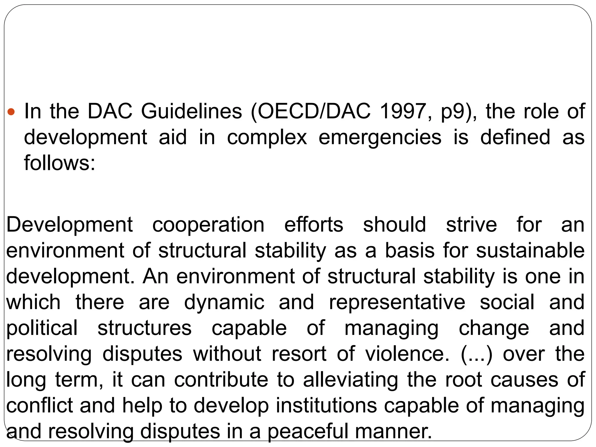 Class-Lecture-4 conflict and development | PPTX