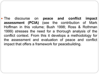 Class-Lecture-4 conflict and development | PPTX