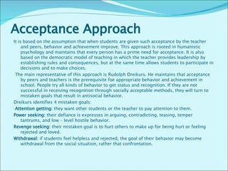 Class Management And Discipline | PPT