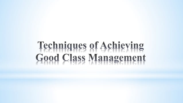 classrooms -management-techniques.pptx