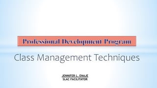 class-management-techniques.R5678905pptx | PPTX