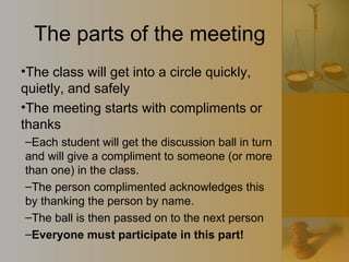 Class Meeting | PPT