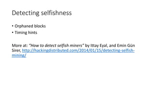 Subverting Bitcoin | PPTX | Currencies | Economy