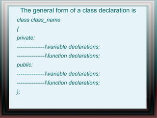 Class&objects | PPT